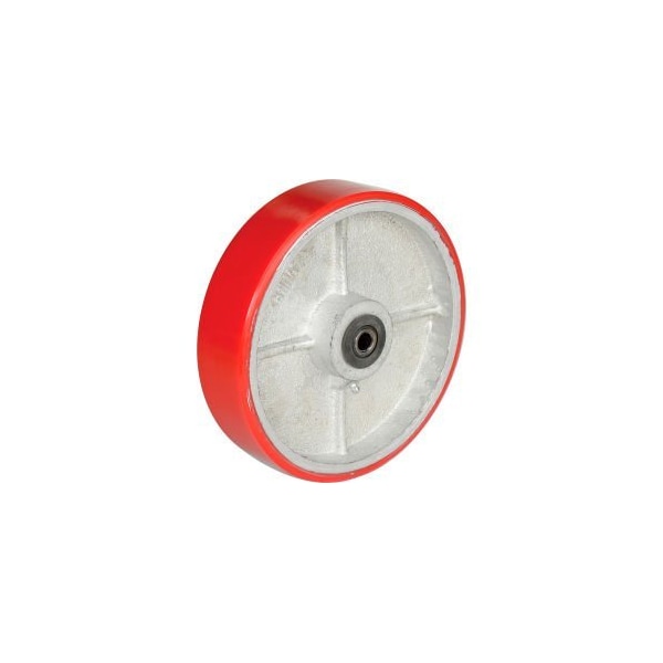 Casters Wheels & Industrial Handling 8 x 2 Polyurethane Wheel - Axle ...