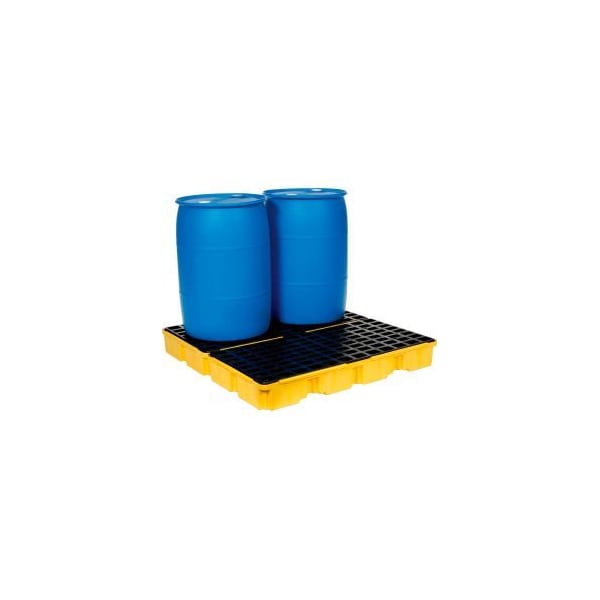 Justrite Eagle 1634 4 Drum Spill Containment Modular Platform - 2 Piece ...