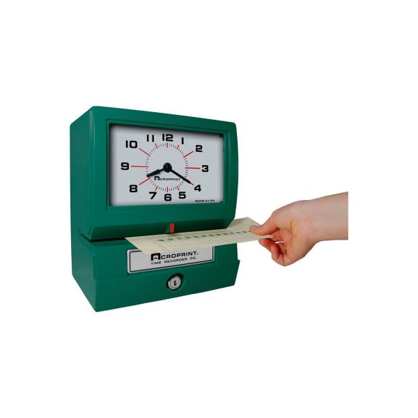Acroprint Acroprint 150AR3 Heavy Duty Time Recorder Prints Day, Hour ...