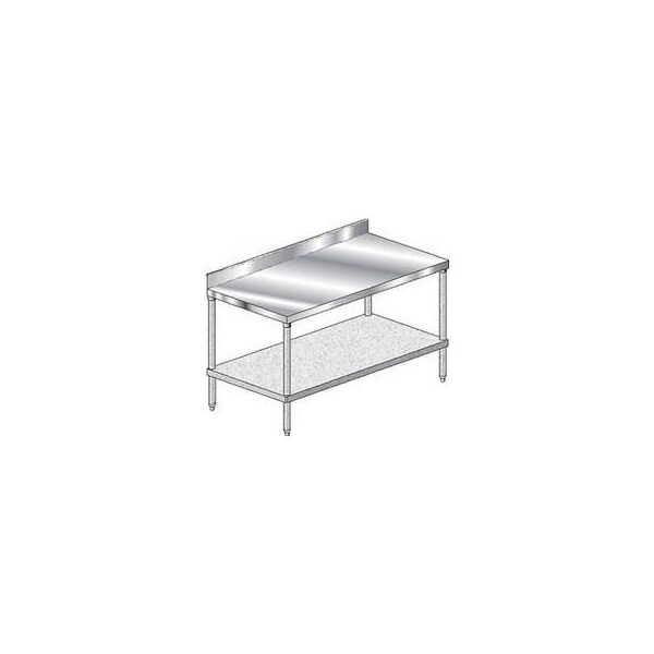 Aero Manufacturing Workbench W/Undershelf, 16 Ga. 304 Series Stainless ...