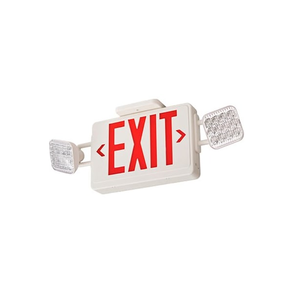 Lithonia Lighting Lithonia Lighting Emergency LED Exit Sign Combo Unit ...