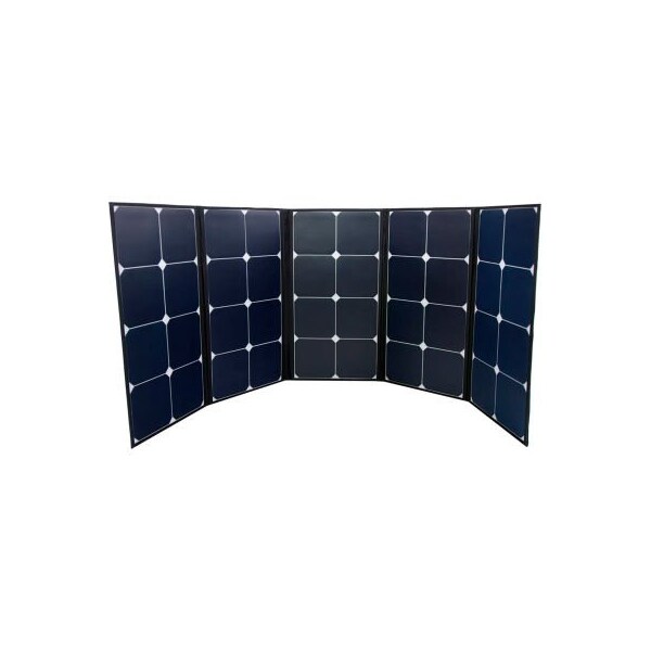 Aims Power AIMS Power, 130 Watt Port Foldable Solar Panel W/Built In ...