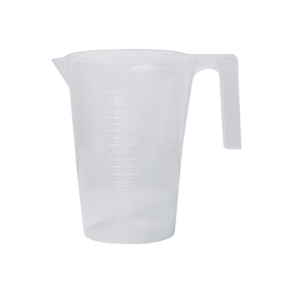 Bel-Art PP Tall Graduated Pitcher 289910000, 1000ml Capacity, 10ml ...