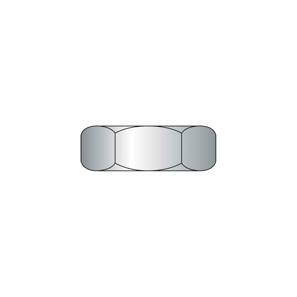 Brighton-Best Heavy Hex Nut, 3/8"-16, Steel, Grade A, Zinc Clear ...