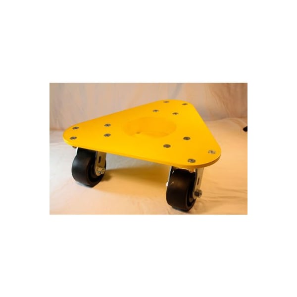 Bond Casters & Wheels Bond Steel Triangular Cup Dolly 4200 ...