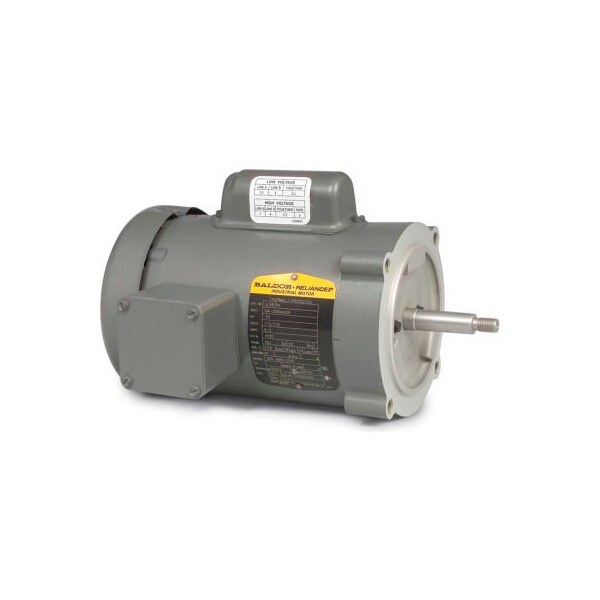 Baldor-Reliance Motor, .75HP, 1725RPM, 1PH, 60HZ, 56J, 3428LC, TEFC, F ...