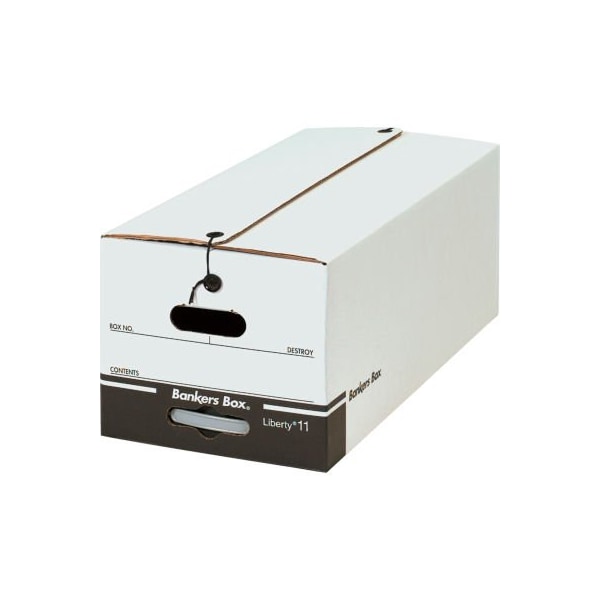 The Packaging Wholesalers File Storage Boxes 24L x 12W x 10-1/4H White ...