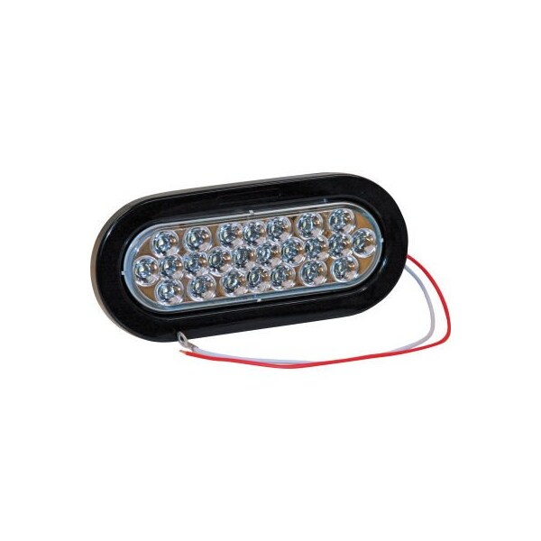 Buyers Products 6 Inch Clear Oval Backup Light Kit with 24 LEDs (PL-2 ...