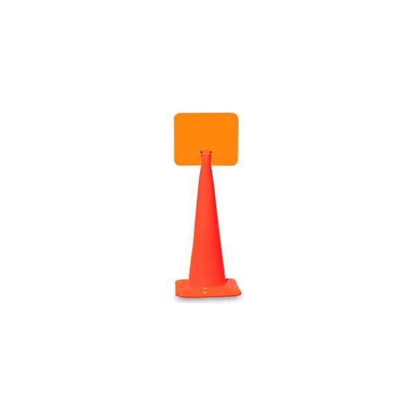 Cortina Safety Products Snap-On Signs For Traffic Cones - 14"Wx10"H ...