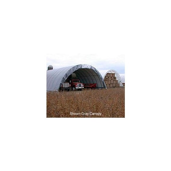 Clearspan Econoline Storage Building 30'W x 15'H x 50'L Green ...