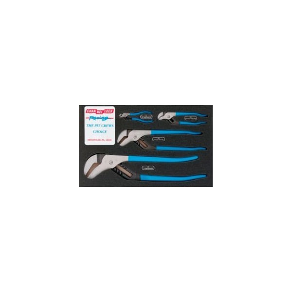 Channellock Channellock PC-1 4 Piece Pro's Choice Straight Jaw Tongue ...