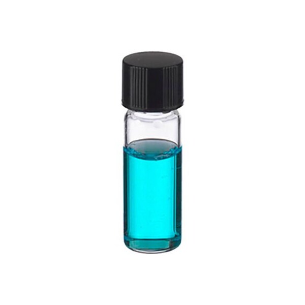 Cp Lab Safety. Wheaton 2ML Clear Glass Vials in a box, PTFE /Rubber ...