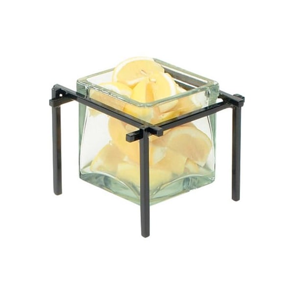 Cal-Mil Iron Stair-Step Jar Display 4"W x 12-1/4"D x 7-1/4"H Black 1803 ...
