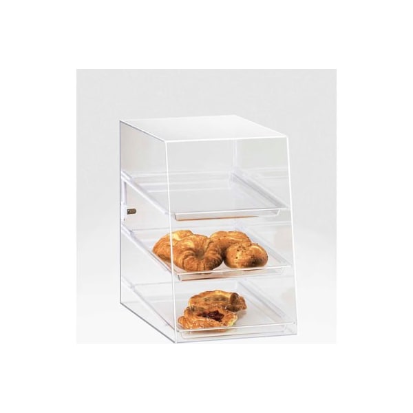 Cal Mil Plastics Cal-Mil Classic Display Case with 3 Trays 11-1/2"W x ...