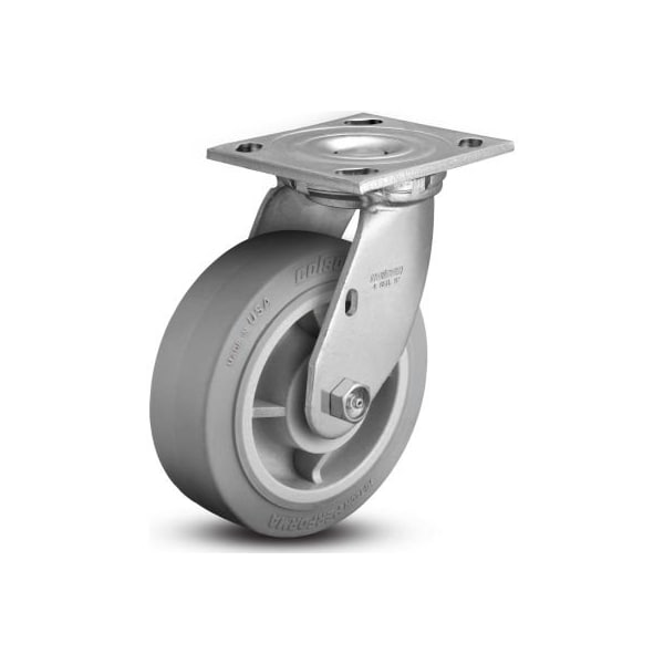 Colson 4 Series Swivel Plate Caster 4.08199.459 - Rubber on Polyolefin ...