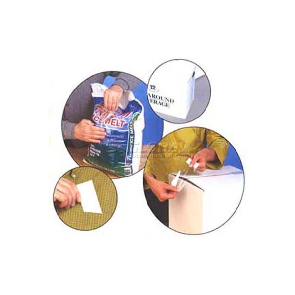 Decker Tape Products Pocket Tape Pads, 2"W x 6"L 3.1 Mil Clear 1570-CL ...