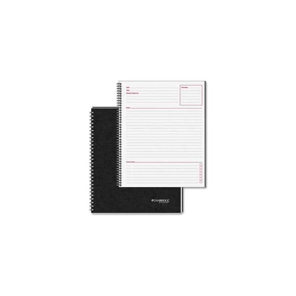 Mead Products Mead Cambridge Limited Meeting Notebook, 8-1/2" x 11 ...