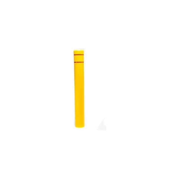 Post Guard Post Guard Bollard Cover CL1386F, 7" Dia. x 52"H, Yellow ...