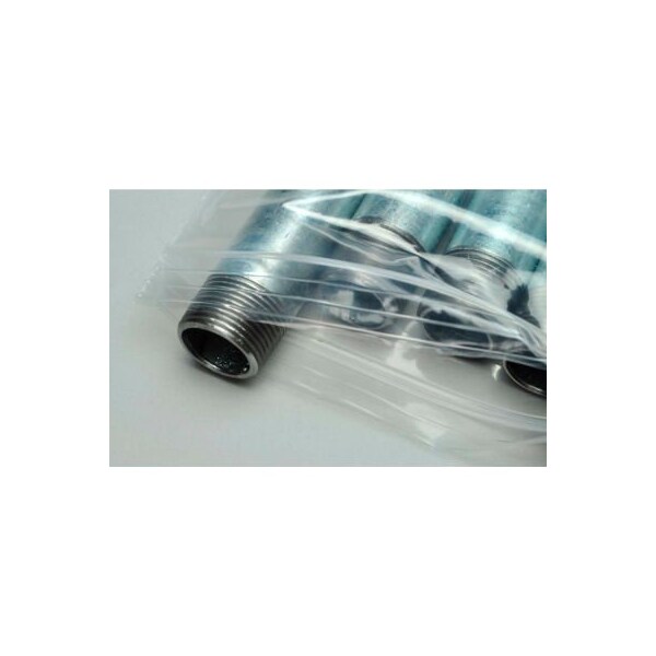 Lk Packaging Double Track Reclosable Poly Bags, 4"W x 4"L, 4 Mil, Clear ...