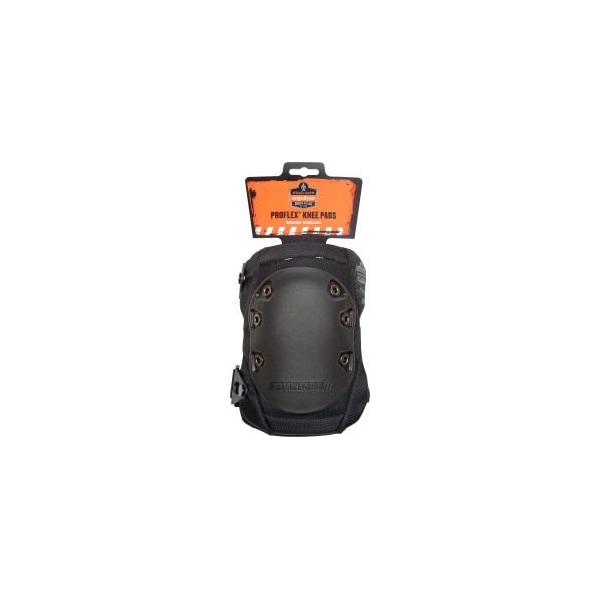 Ergodyne Ergodyne ProFlex 335 Slip-Resistant Rubber Cap Knee Pad, Black ...