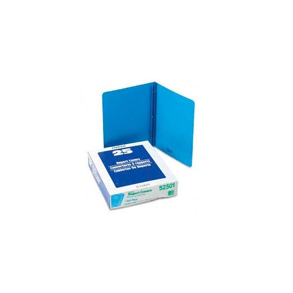 Esselte Title Panel And Border Front Report Covers, Light Blue, 25 Per ...