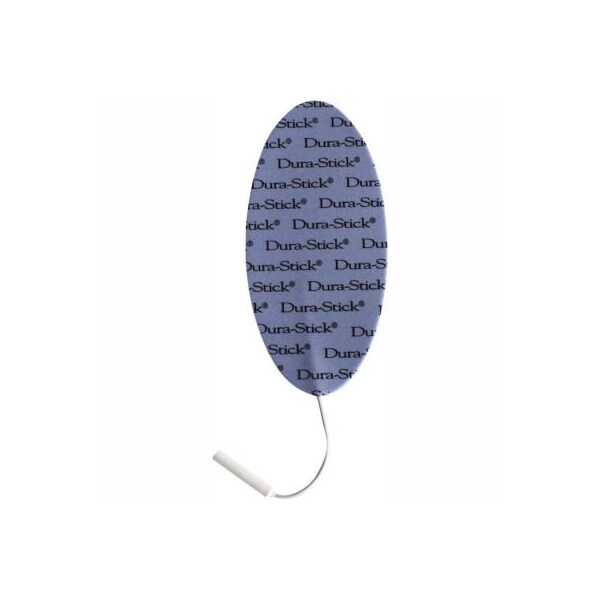 Fabrication Enterprises Dura-Stick Plus Electrodes, 1.5" x 2.5", Oval ...