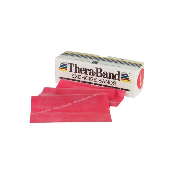 Fabrication Enterprises Thera-Band Latex Exercise Band, Red, 6 Yard ...