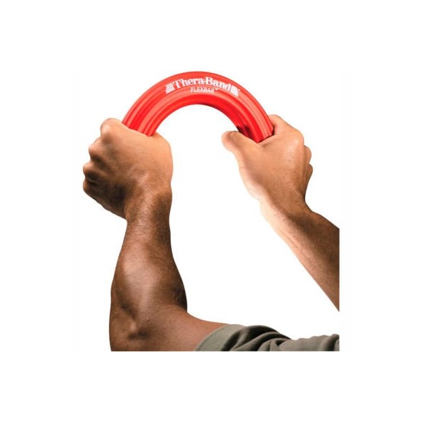 Fabrication Enterprises Thera-Band Flexbar Exercise Bar, Red, 12"L 10 ...