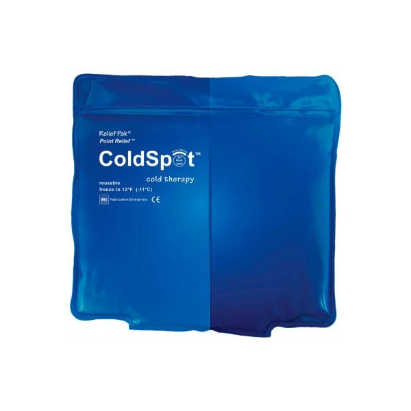 Fabrication Enterprises Relief Pak ColdSpot Reusable Blue Vinyl Cold ...