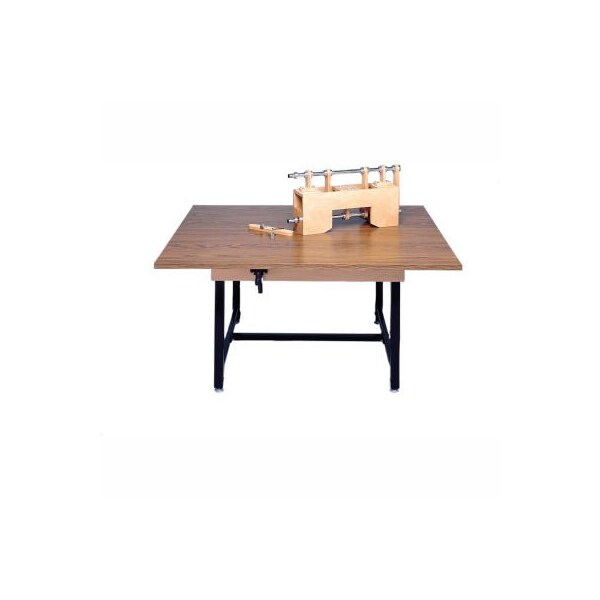 Fabrication Enterprises Manual Hydraulic Hi-Low Work Table, 48