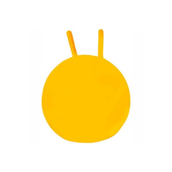 Fabrication Enterprises CanDo Inflatable Exercise Jump Ball, Yellow, 16 ...