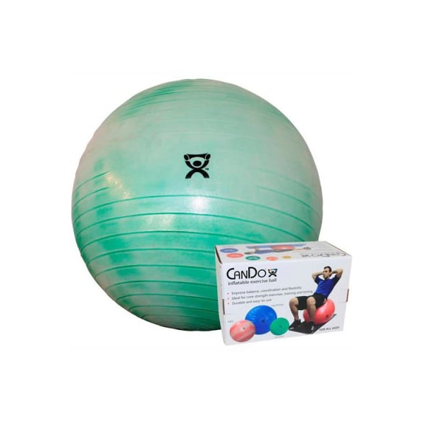 Fabrication Enterprises CanDo® Deluxe ABS Inflatable Exercise Ball ...