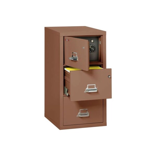 Fire King Fireking Fireproof 3 Drawer Vertical Safe-In-File Legal 20-13 ...