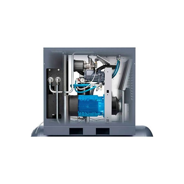Atlas Copco G15L-150 AP, 20HP, Oil-Injected Rotary Screw, Tank Mount ...