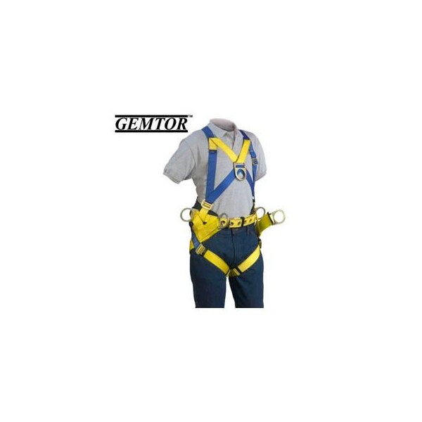 Gemtor Gemtor, Tower Climber Full-Body Harness - Quick Connect Leg ...