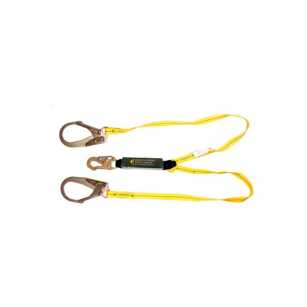 Gf Protection Guardian 01231, 6' Double Leg External Shock Lanyard ...