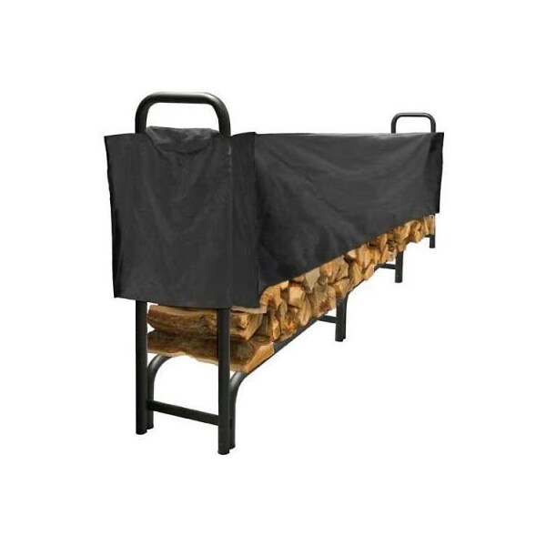 Dyna-Glo Pleasant Hearth 12' Heavy Duty Log Storage Rack with Half ...