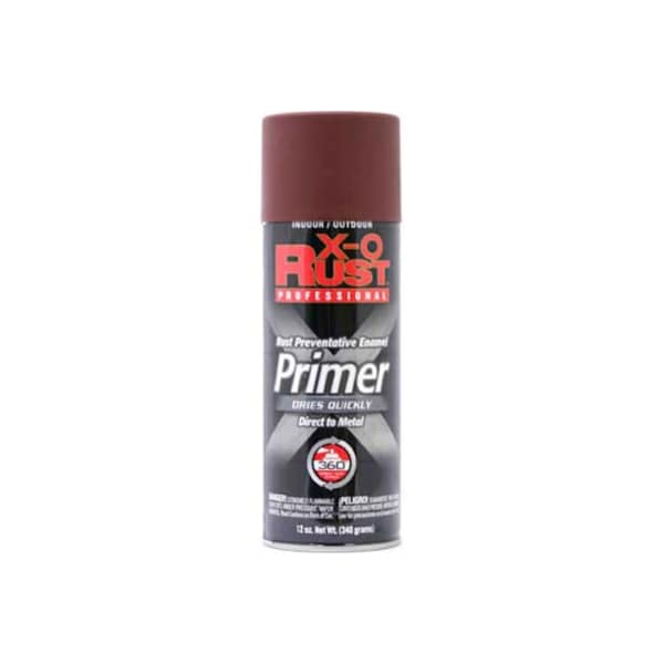 General Paint X-O Rust 12 oz. Aerosol Can Rust Preventative Primer, Red ...