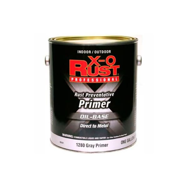 General Paint X-O Rust Oil Base Primer, Gray Primer, Gallon - 802421 ...