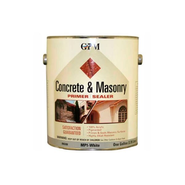 General Paint GPM Exterior Masonry Primer/Sealer, Gallon - 896308 | Zoro