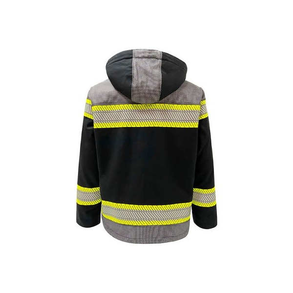 Gss Safety NON-ANSI Night Glow Sherpa Line Heavy Weight Sierra Jacket ...