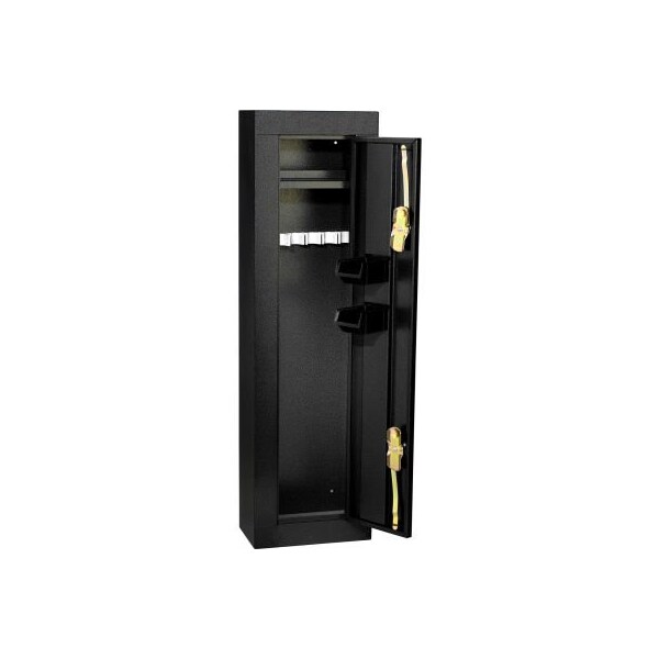 Homak Rifle & Gun Safe, Tubular Lock, 50 lbs, 6 Rifles HS30103605 | Zoro