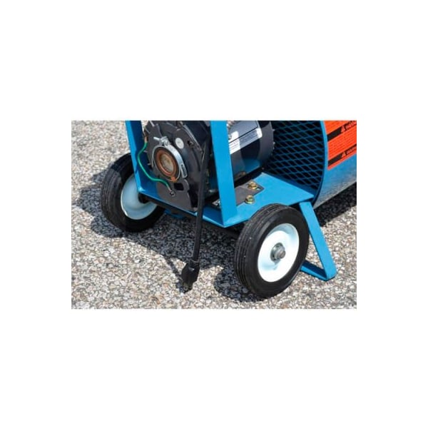 Heat Wagon Heat Wagon Sure Flame Wheel Kit For S405 Heater, 16"L, Black ...