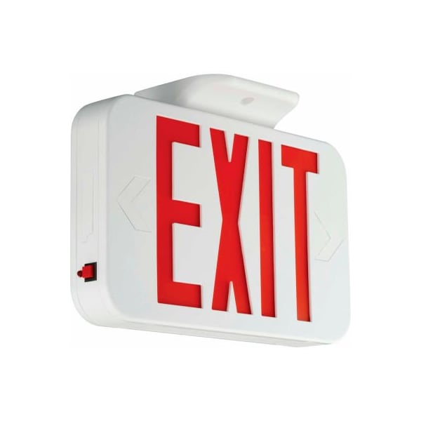 HUBBELL LIGHTING CO Hubbell LED Exit Sign with Self-Diagnostics, Nicad ...