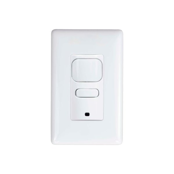 Hubbell Lighting Hubbell LightHawk PIR 1-Button Wall Switch Occupancy ...