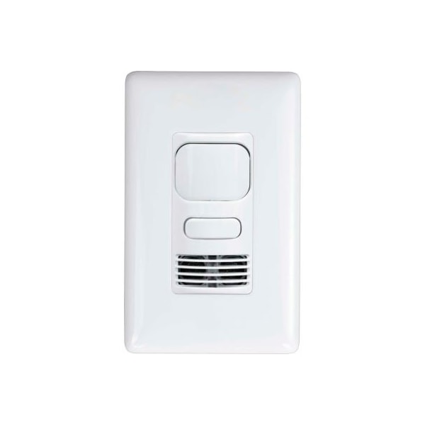 HUBBELL LIGHTING CO Hubbell LightHawk PIR/Ultrasonic 1-Button Wall ...