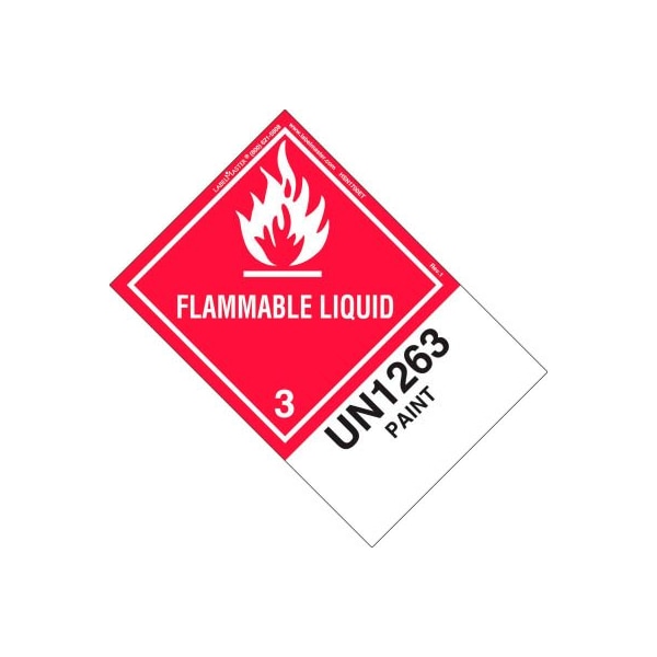 American Labelmark Co LabelMaster® HSN1700ET Flammable Liquid Label ...