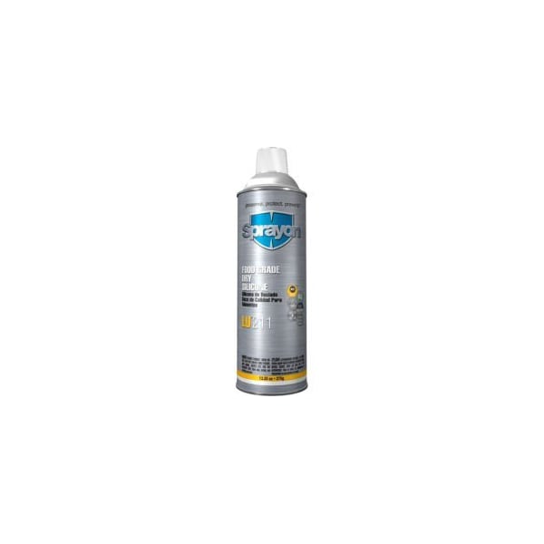Krylon Sprayon LU211 Food Grade Dry Silicone Lubricant, 12 oz. Aerosol ...