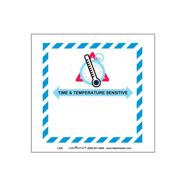 American Labelmark Co LabelMaster Labels w/ "Time & Temperature ...