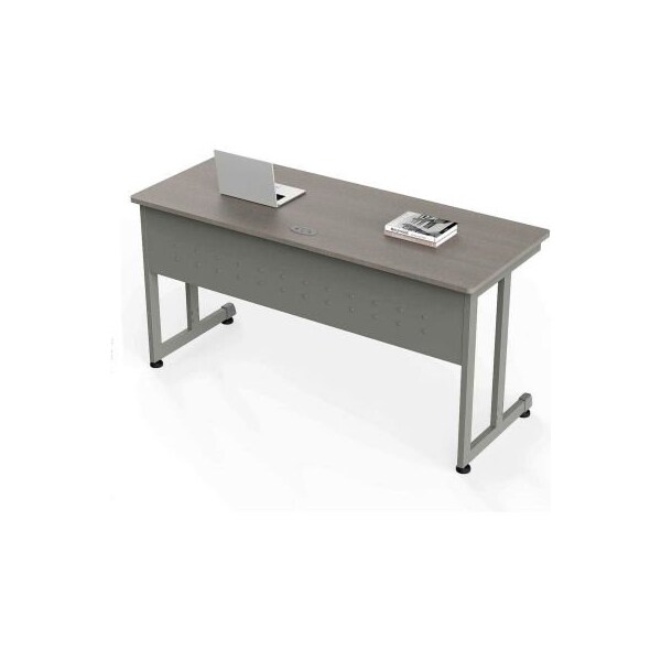 Linea Italia Linea Italia¬Æ Basic Office Desk - 24"W x 60"D - Ash ...